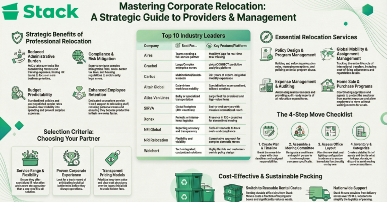 Top 10 Corporate Relocation Companies of 2026 | Best Movers & RMCs